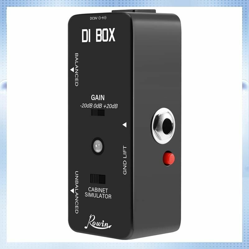 DI BOX LEF-331 Micro-DI с симулятором кабинета и гитарной педалью эффектов Истинный обход