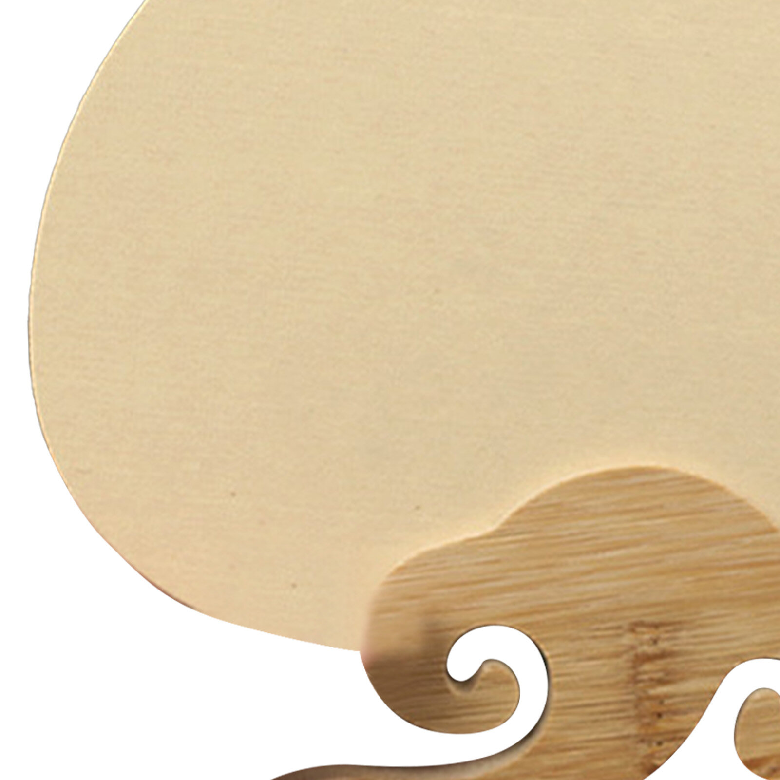 Мини-бумажный веер, пустой, маленький, легкий, портативный, эргономичная ручка, дизайн с кисточками, китайский веер для вечеринок, офисных путешествий, античный стиль