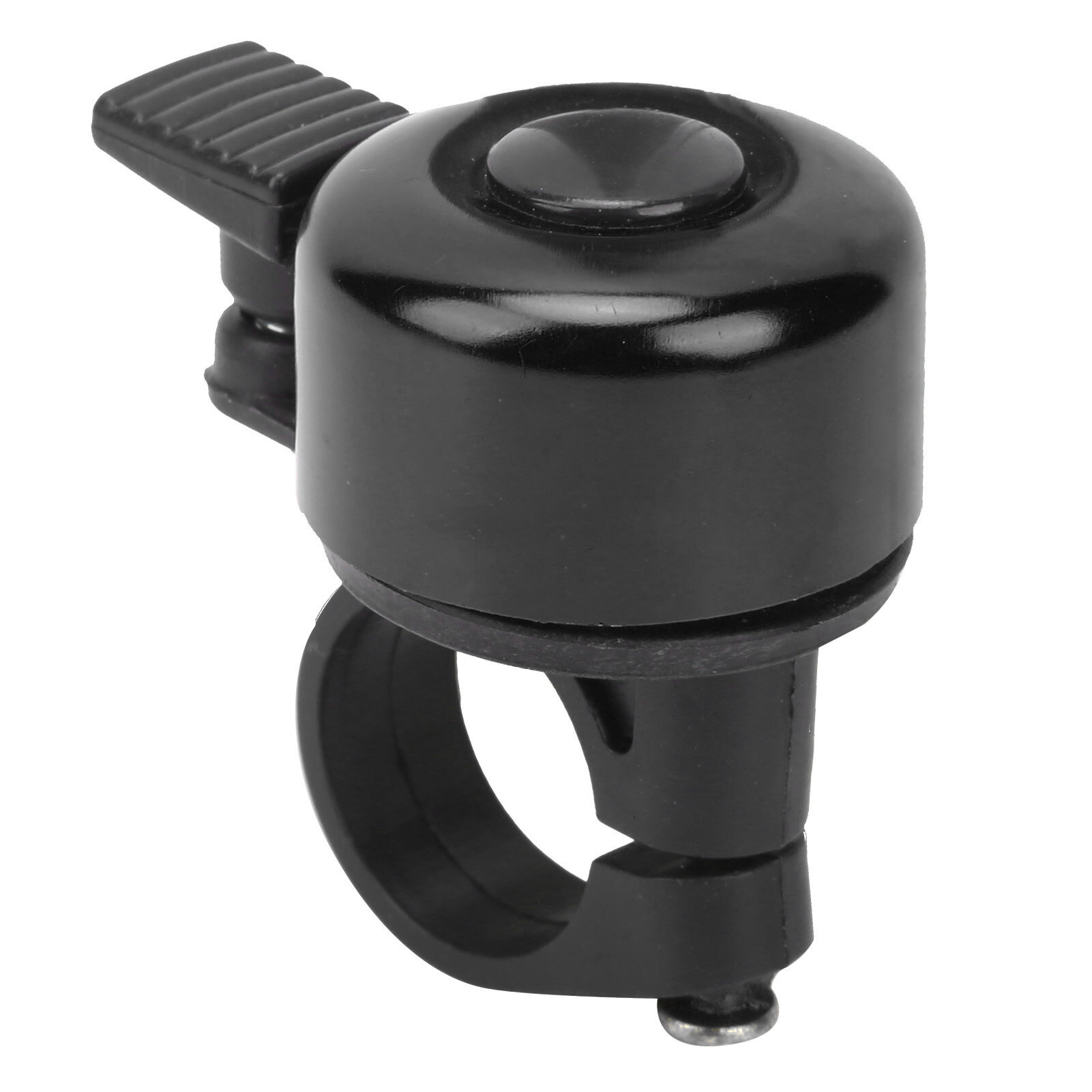 Велосипедный звонок DUUTI из алюминиевого сплава, мини-уличный велосипедный звонок с четким и громким звуком, черный