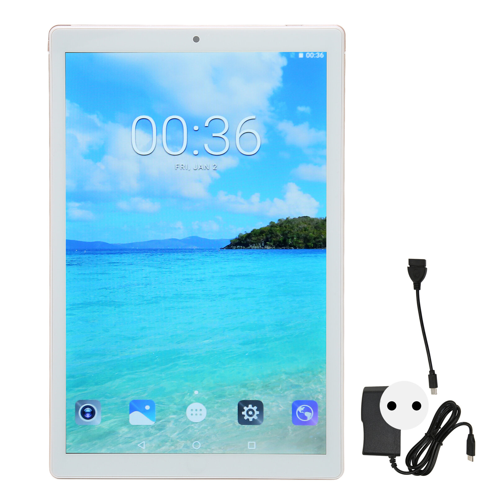 10.1" 6ГБ/128ГБ 5G-WiFi 4G 8-ядер Android 10.0 100-240В EU золотой