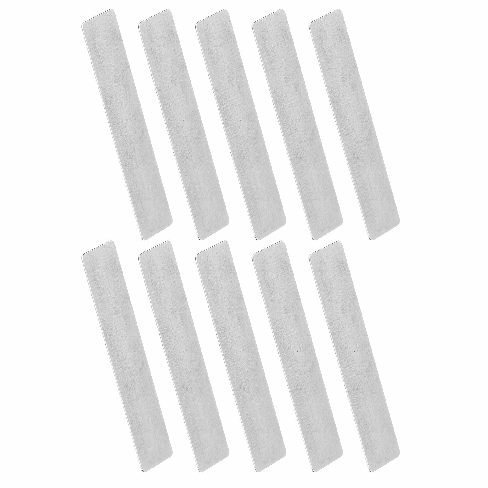 10 шт. Пластина клапана компрессора из чугуна прямоугольная запчасть для насоса цилиндр 51мм, запчасти для компрессора воздуха