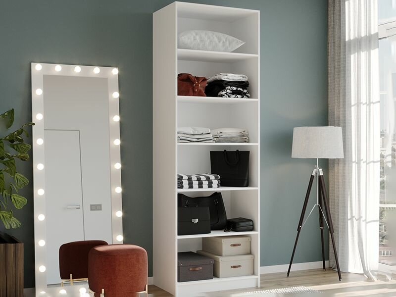 Гардеробная "Британи 16" 800х2400х500, белый