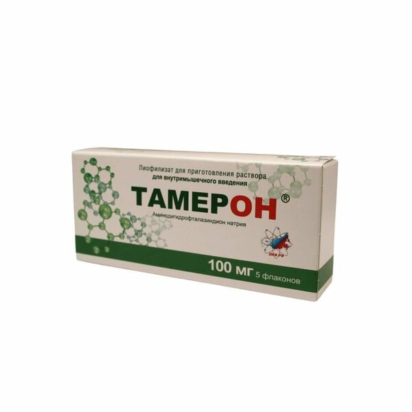 Тамерон лиофилизат для приг. раствора для в/м введ. 100мг 5шт