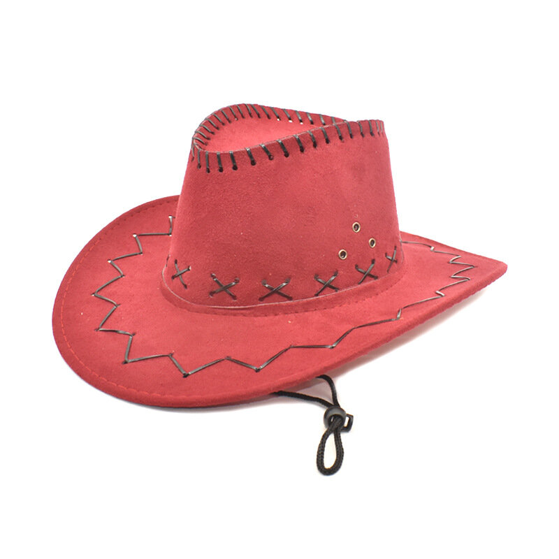 Шляпа "Западномонгольский рыцарь", бархат, имитация оленьей кожи