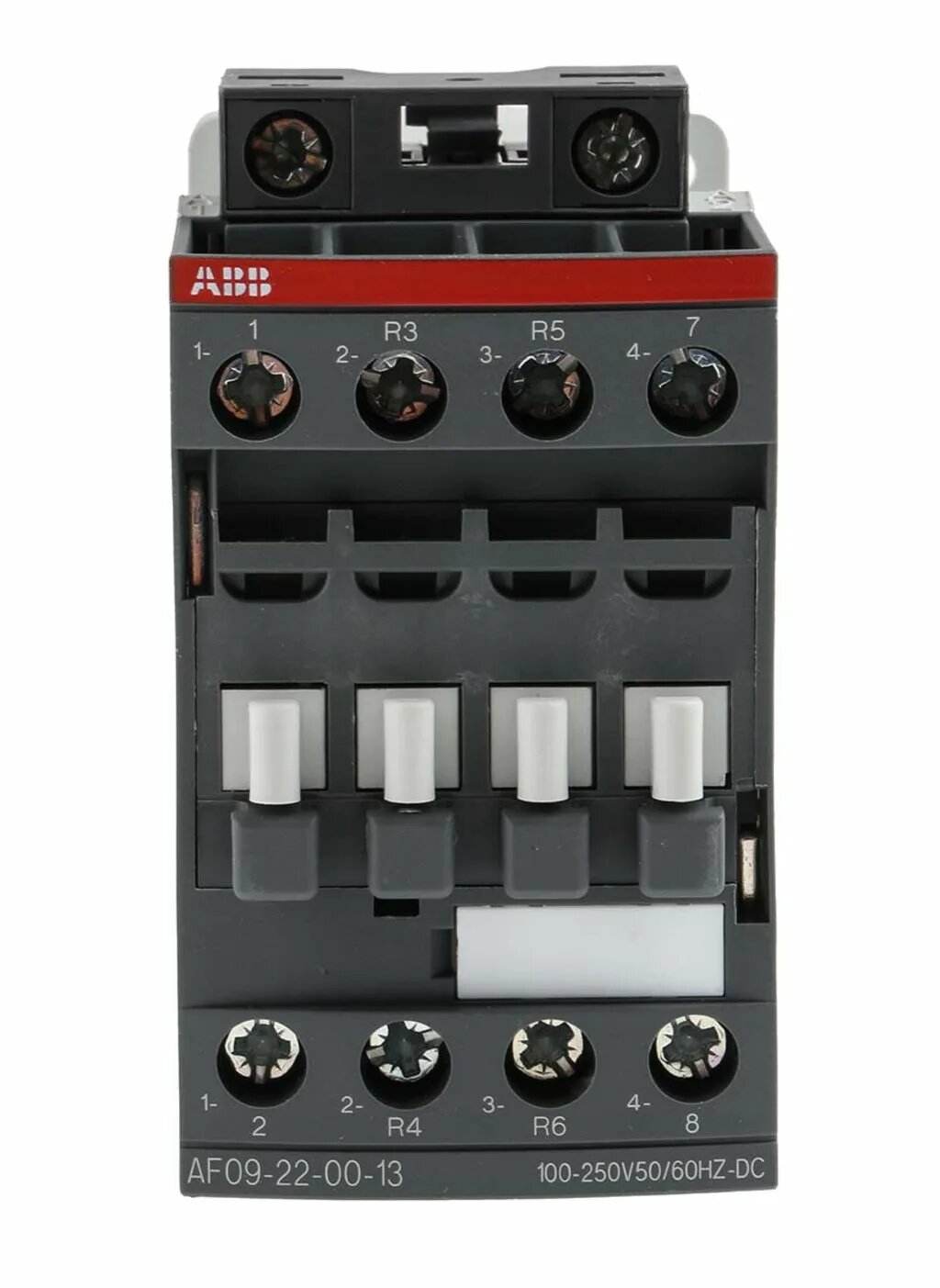 Контактор ABB AF16-30-01-13, 18А(7,5кВт), Катушка AC100-250/DC100-250, 1НЗ 1SBL177001R1301