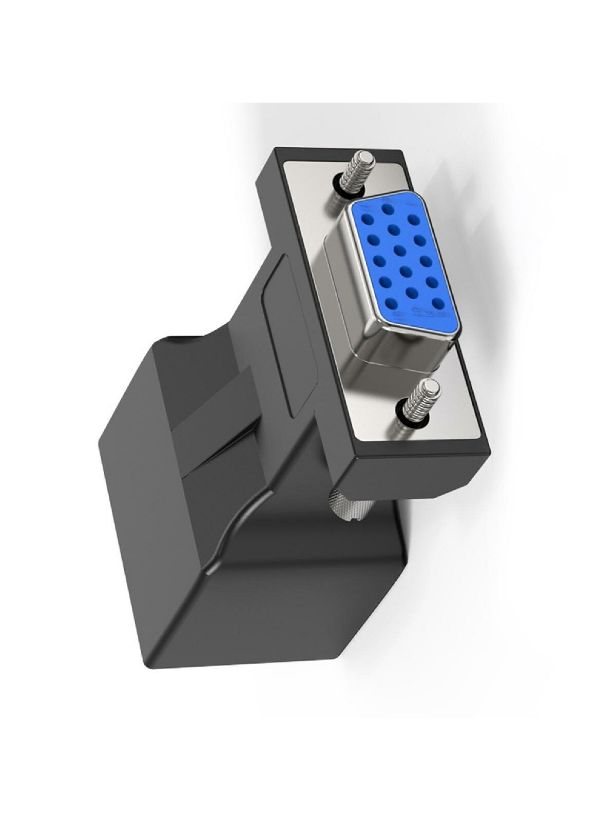 High Clear VGA Extender To RJ45 Adapter, VGA Extender Over Ethernet Adapter For Multimedia Video Multimedia VGA Adapter