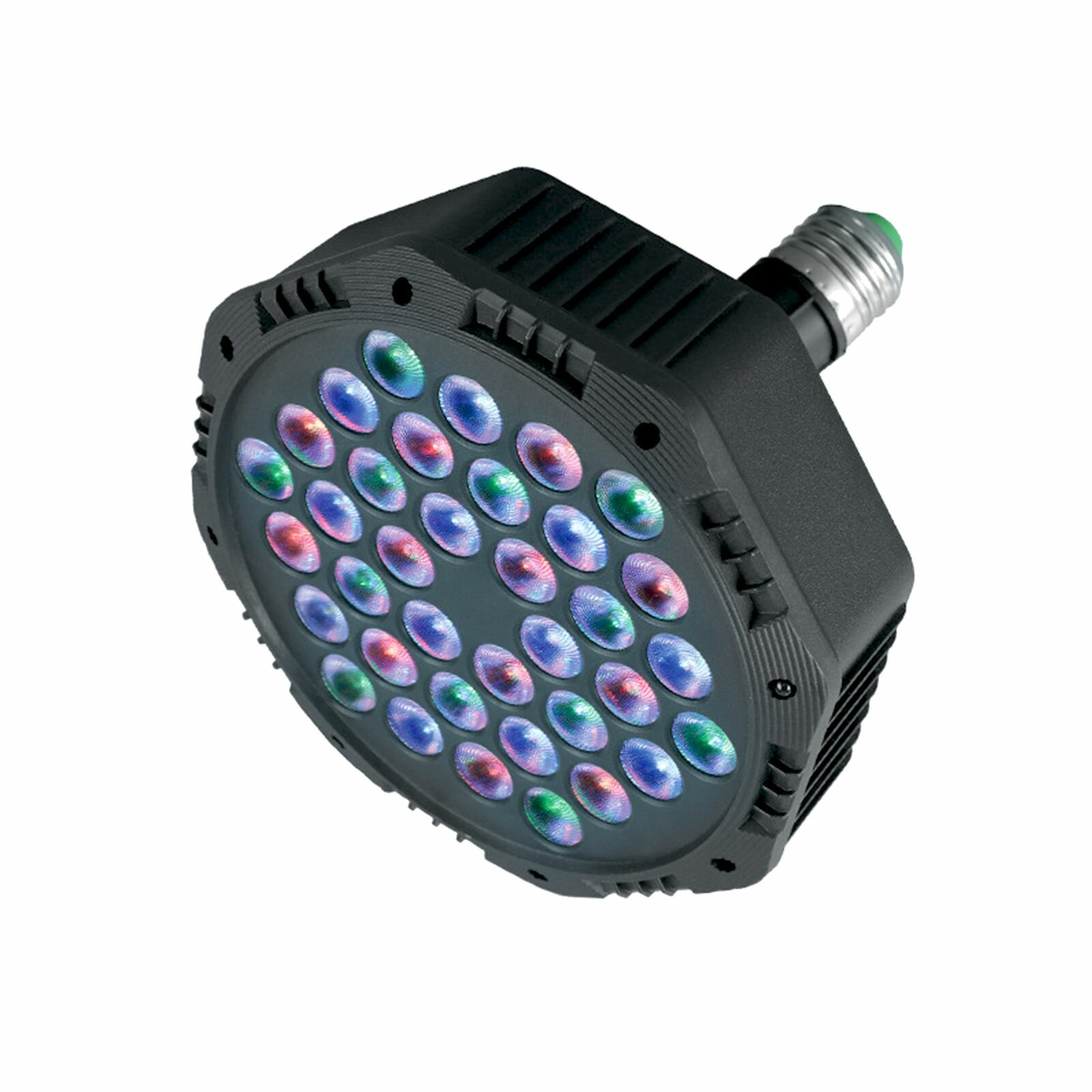 36 LED PAR свет RGB с голосовым управлением E27 для сцены, баров и мероприятий