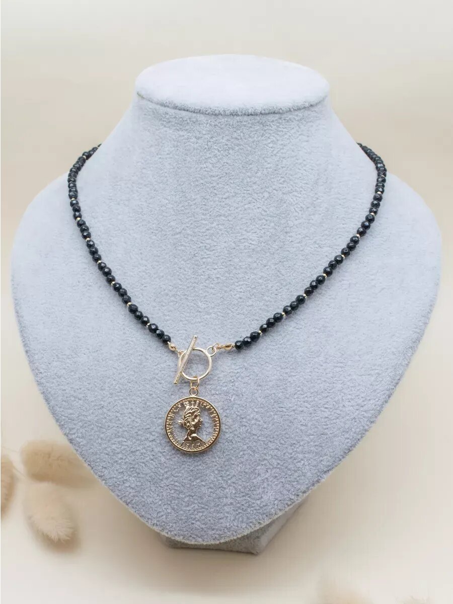 Колье, агат