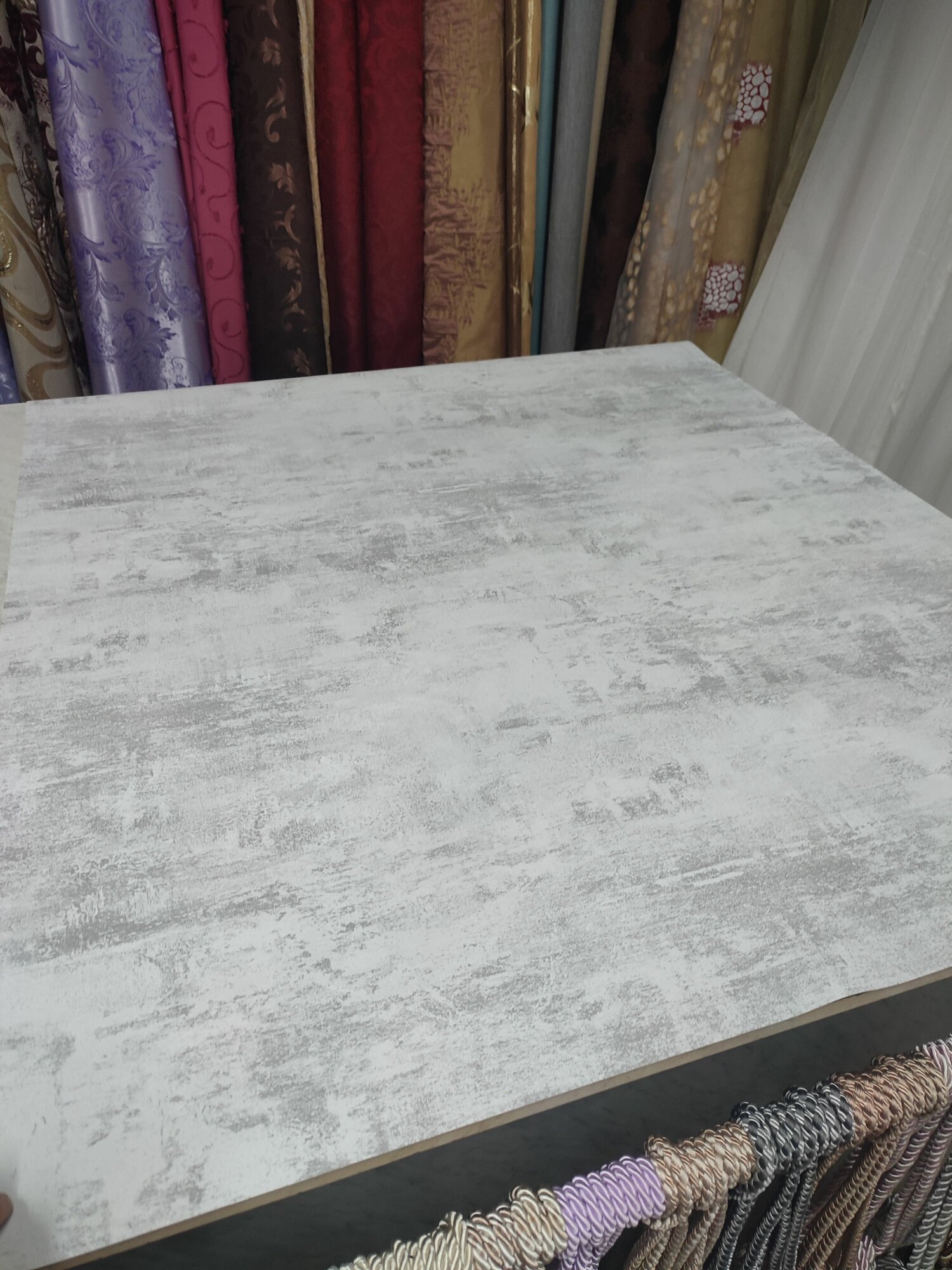 Силиконовая скатерть на стол гибкое стекло 30х80 см 0.7мм. цветная декоративная