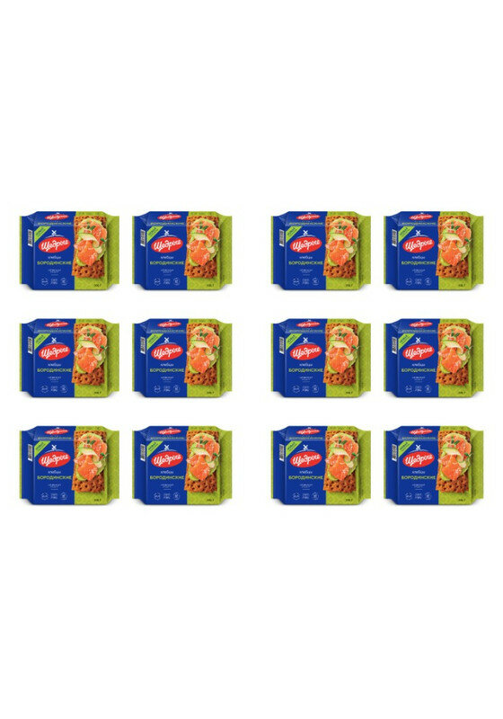 Щедрые Хлебцы бородинские, 200 гр, 12 упаковок в коробке
