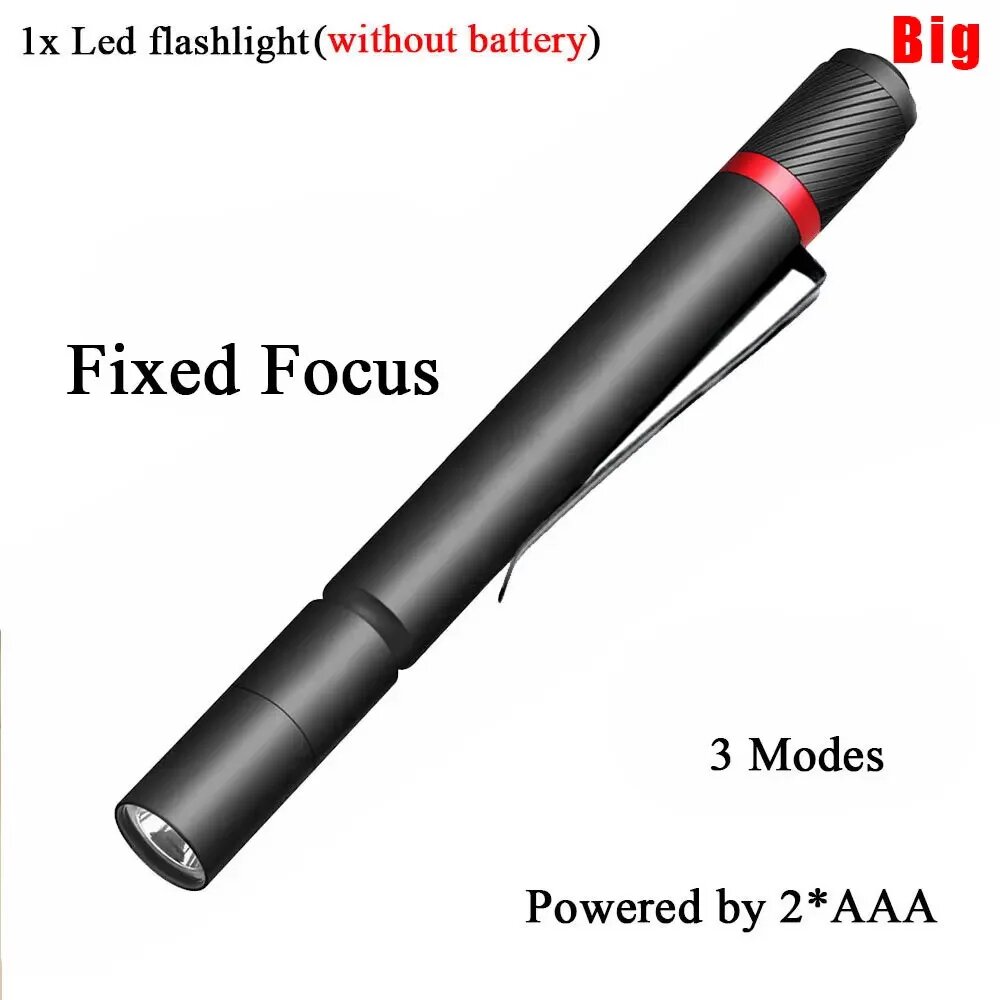 Мини-светодиодный фонарик, портативный фонарик-ручка, карманный аварийный светильник, небольшой фонарик, брелок-фонарь