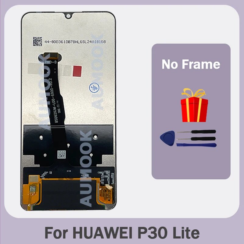 OEM ЖК-дисплей для HUAWEI P30 Lite, сенсорный экран в сборе, замена для HUAWEI P30 Lite No Frame