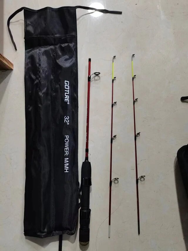 Goture Зимняя удочка для карпа 32 дюйма Red