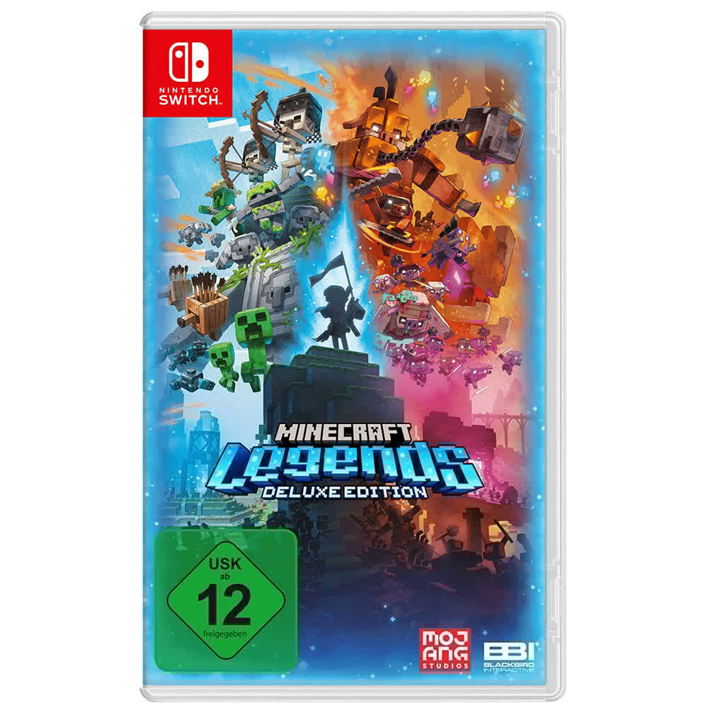 Minecraft Legends - Deluxe Edition [Nintendo Switch, русская версия]