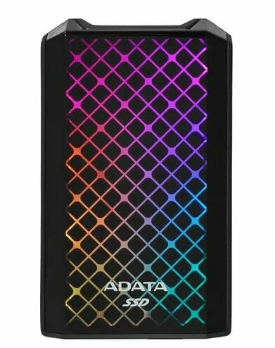 512 ГБ Внешний SSD A-DATA ASE900G (ASE900G-512GU32G2-CBK) черный