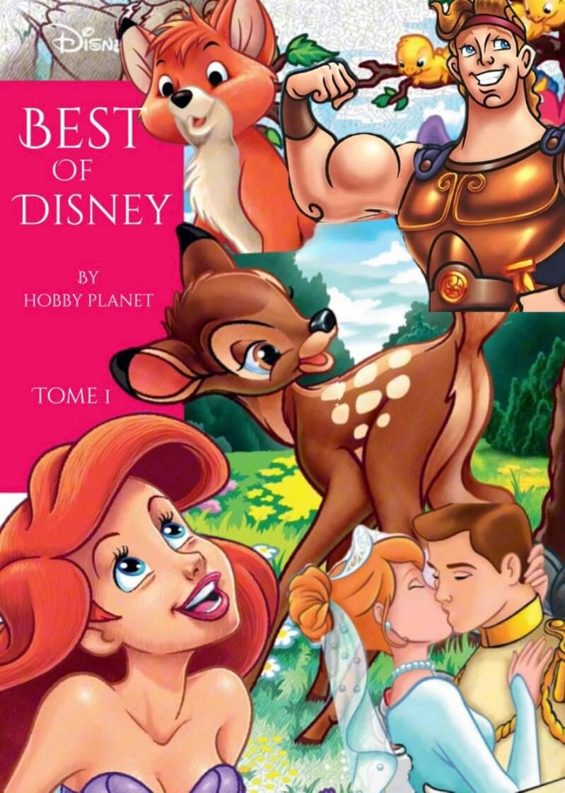 Раскраска по номерам дисней Coloriages mysteres Disney Лучшее