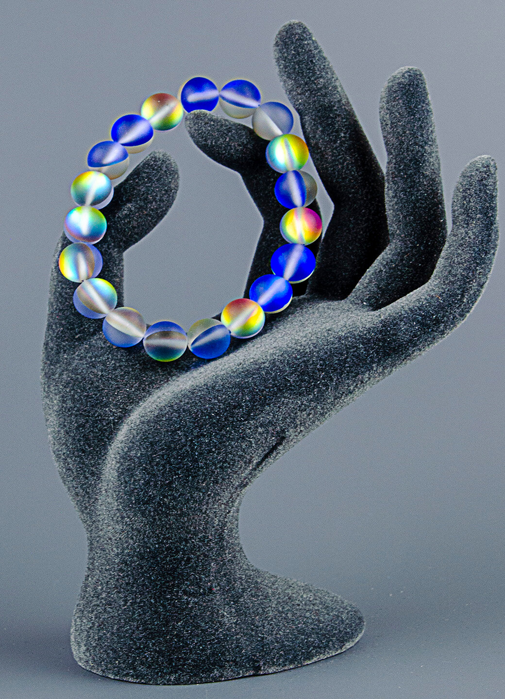 Браслет, искусственный камень, опал синтетический