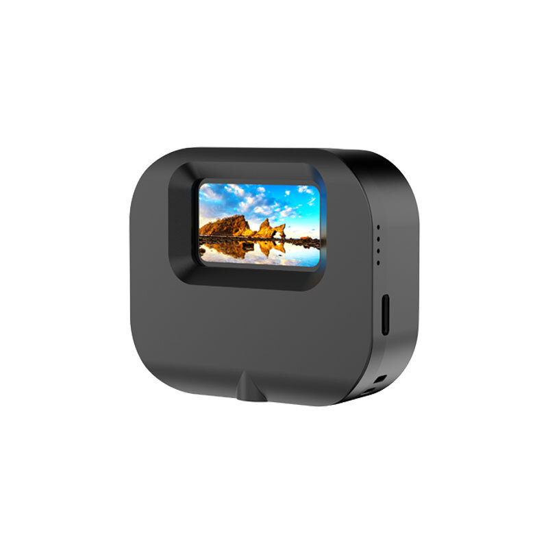 Экшн-камера, для велоспорта, с беспроводной зарядкой, на магнитах, напалечник, HD, черный