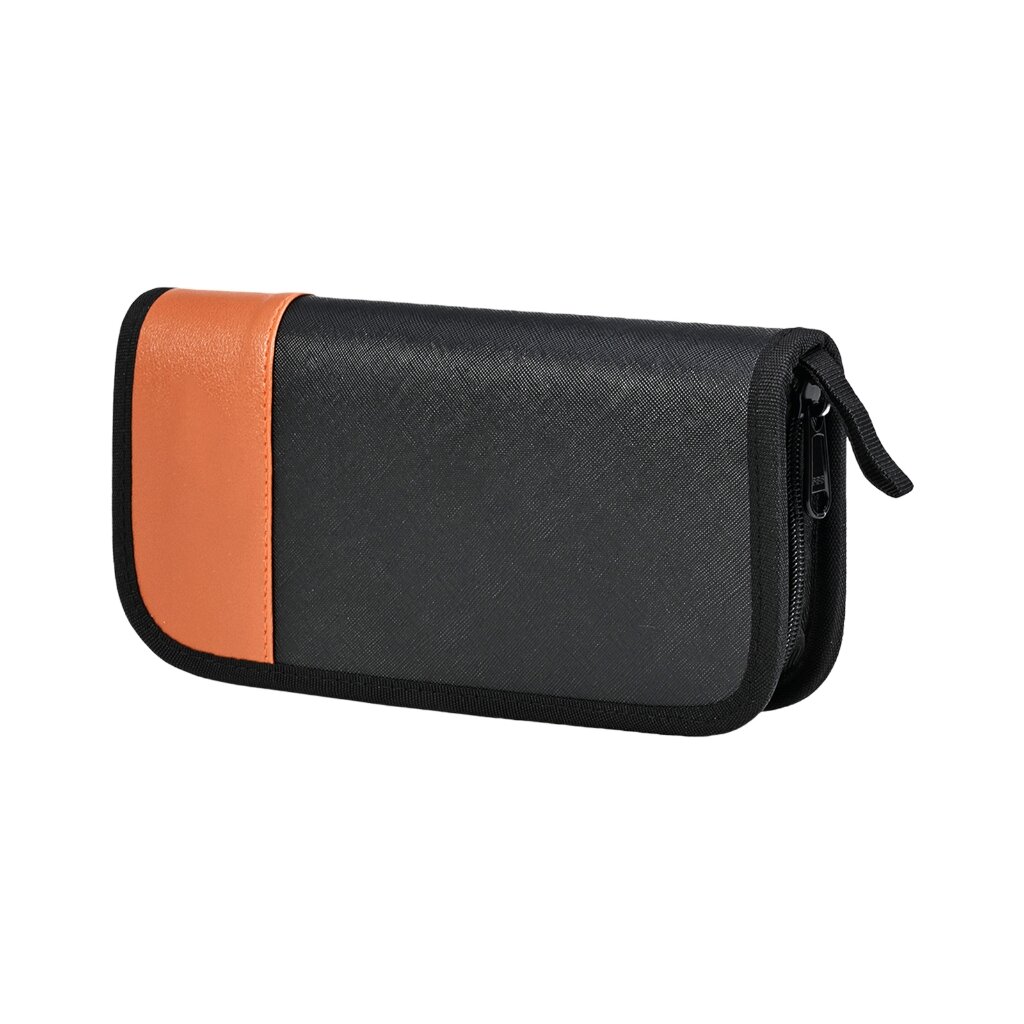 Маленькая сумка EVA fly fishing Luya с блестками на крючке в тон цвету черный + коричневый-S