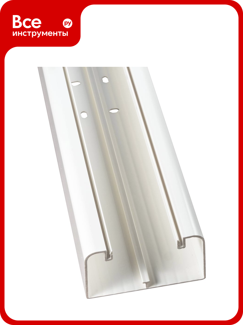 Короб с крышкой Экопласт ARC-LAN100x55 100x55мм крышка 60 мм 576002-2, Самозатухающая композиция пвх