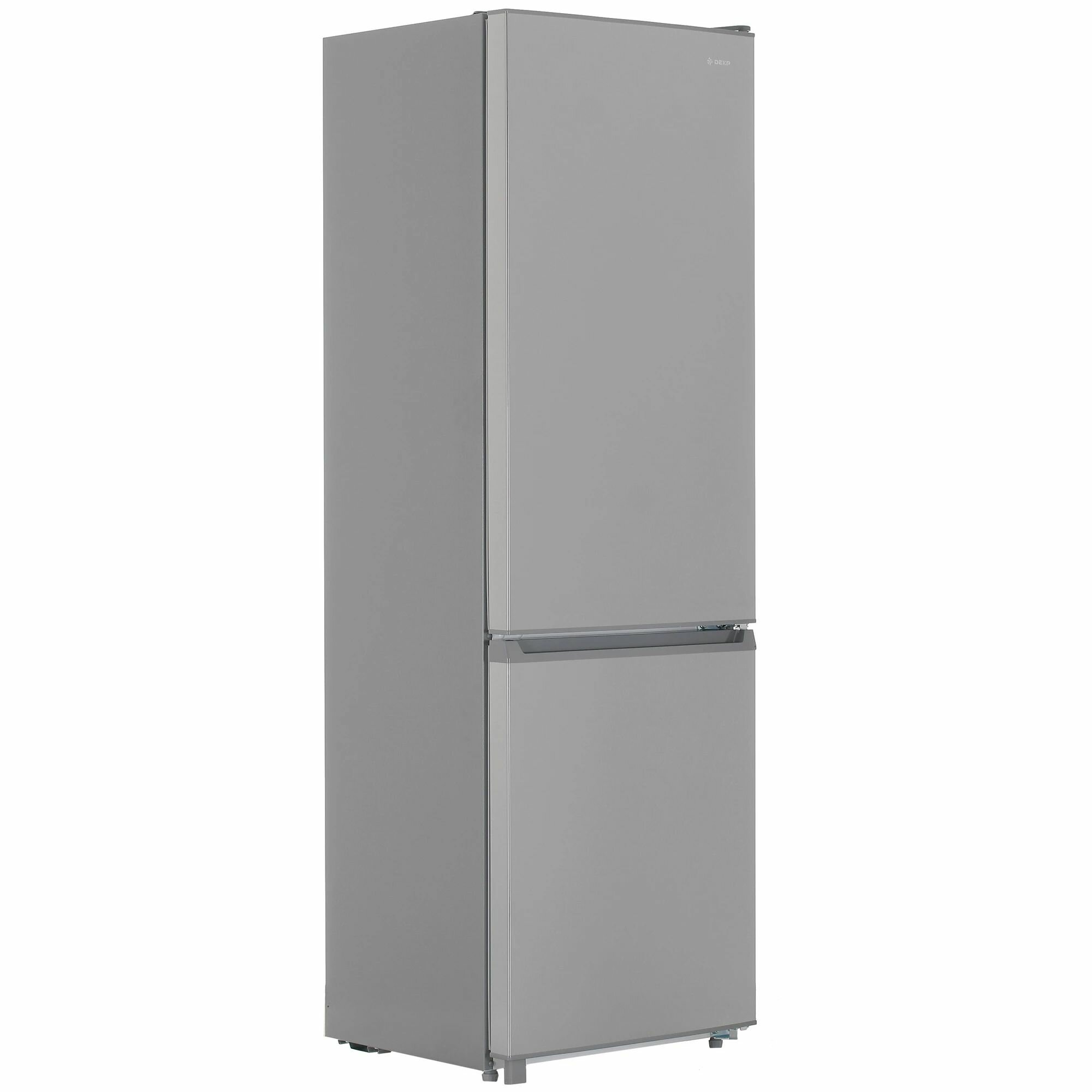 Холодильник DEXP B220AMA, серебристый, с морозилкой, A+, 295л