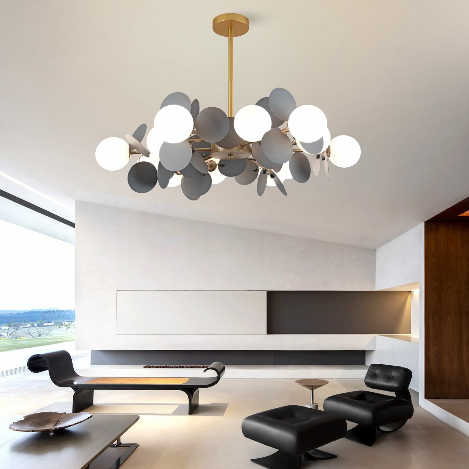 Потолочная люстра, G9,110-240 В