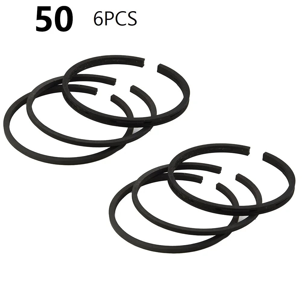 Комплект поршневых колец для воздушного компрессора 6 шт 50