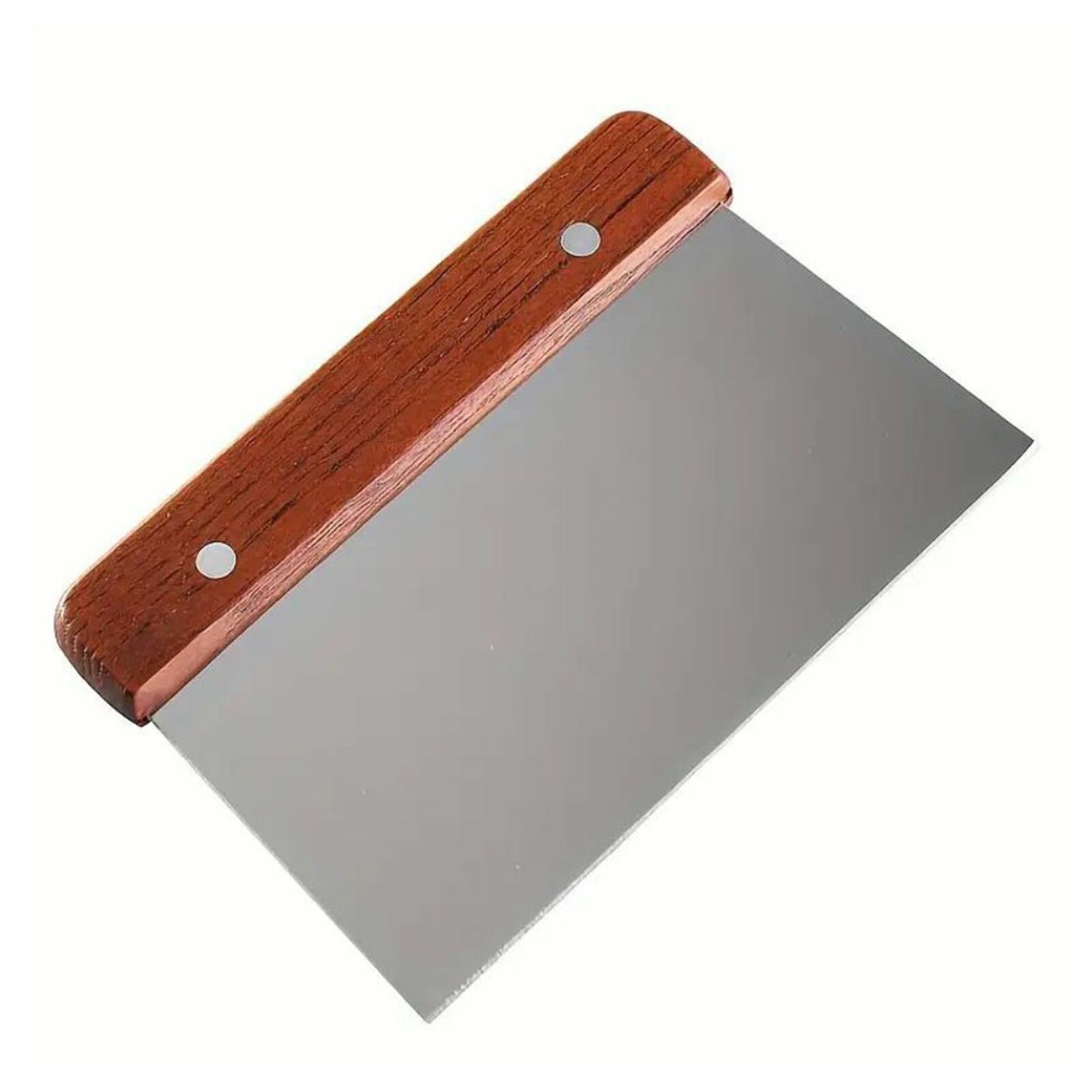 Нож для нарезки лапши из нержавеющей стали с деревянной ручкой