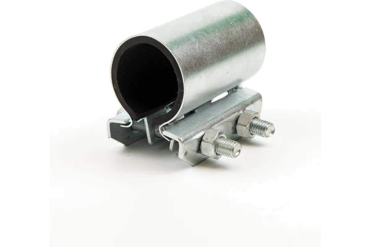 Дтрд ремонтный оцинкованный хомут краб Ду 25 Дн 32-35 ширина 70 мм 17003 для труб