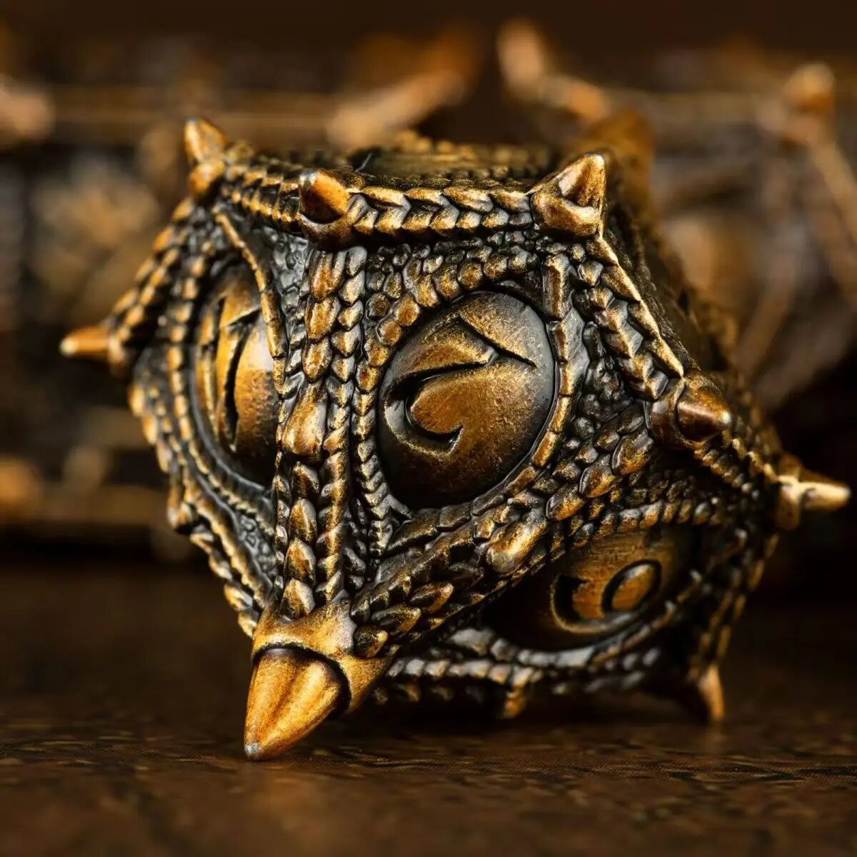 Металлические кубики D&D 1pcs D10