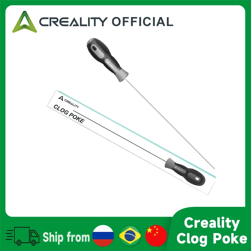 Комплект для чистки насадок Creality Clog Poke для 3D-принтеров