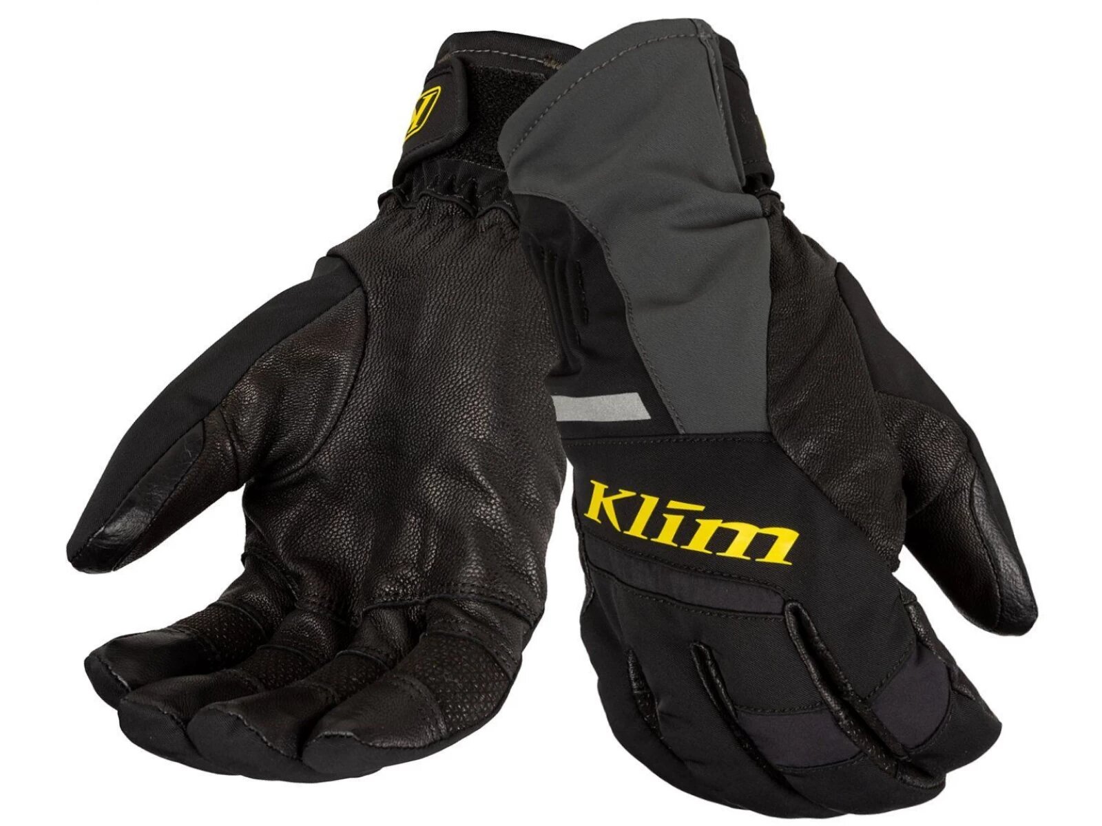 Снегоходные перчатки мужские текстильные POWERXROSS Black, черные, S