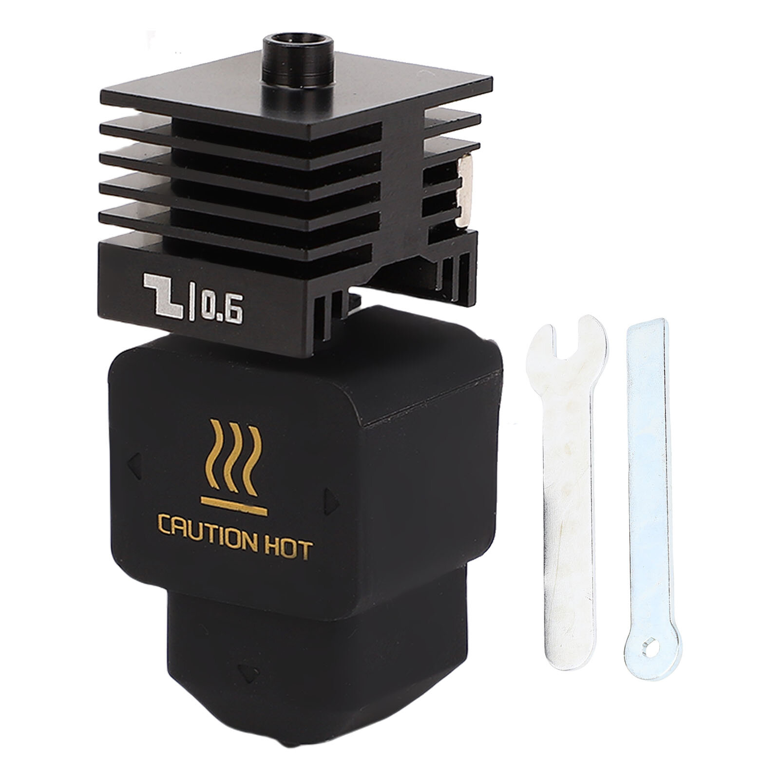 Комплект сменного хотэнда для H2D A1: съемное сопло из закаленной стали, собранная печатающая головка, хотэнд 0,6 мм / 0,024 дюйма.