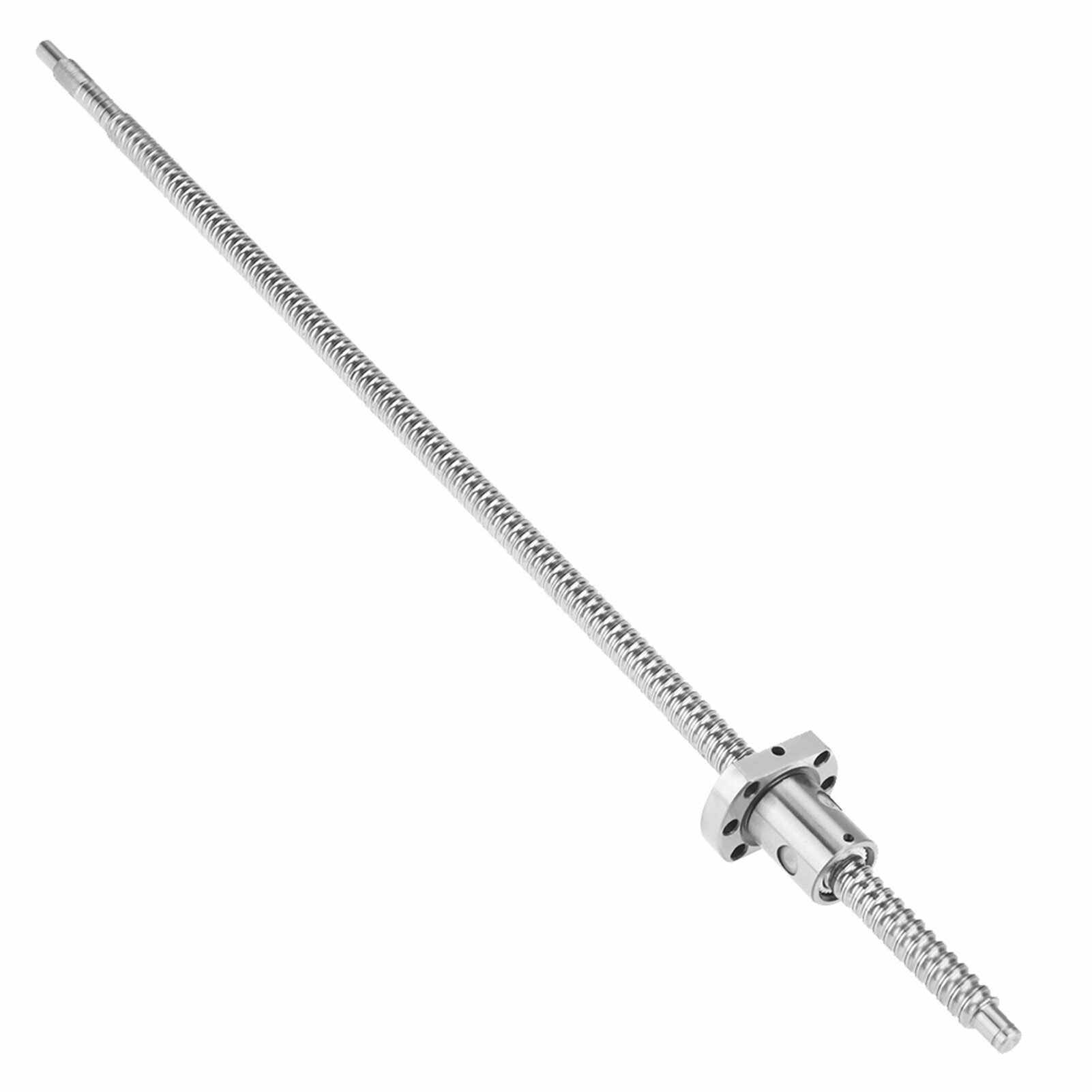 Шариковая гайка с накатанным шариковым винтом SFU1204 500 мм, без боковых опор.