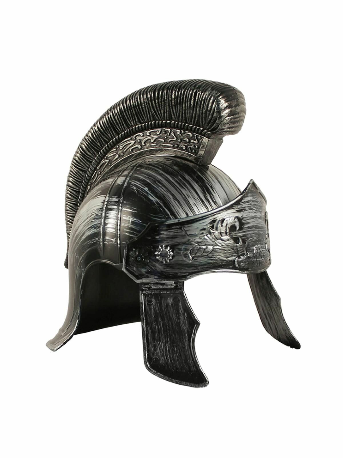 Римский шлем для карнавала, - серебряная шляпа самурая
