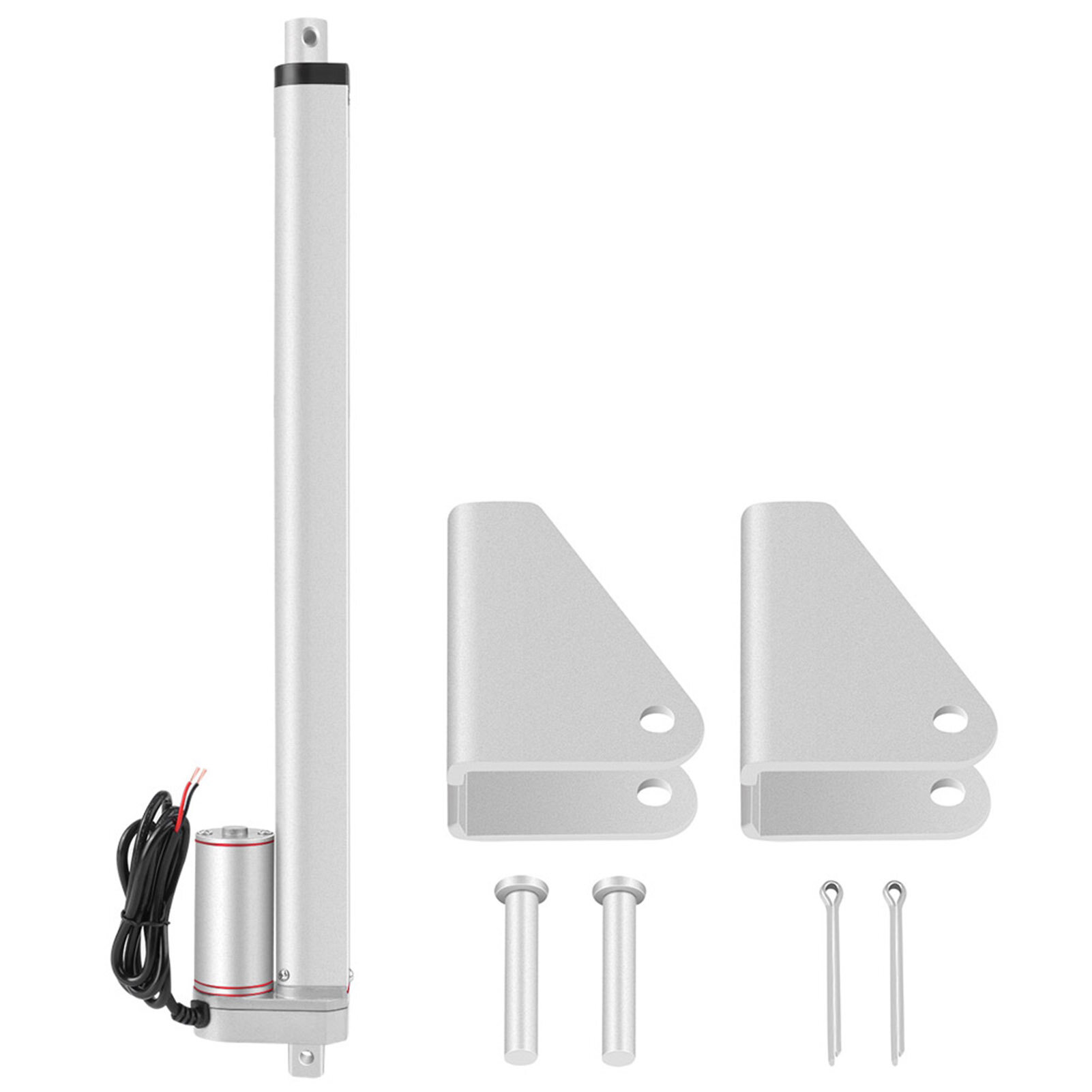 DC 12V 1000N Ход 150-500мм Линейный привод Подъемный электродвигатель Кронштейн (400мм)