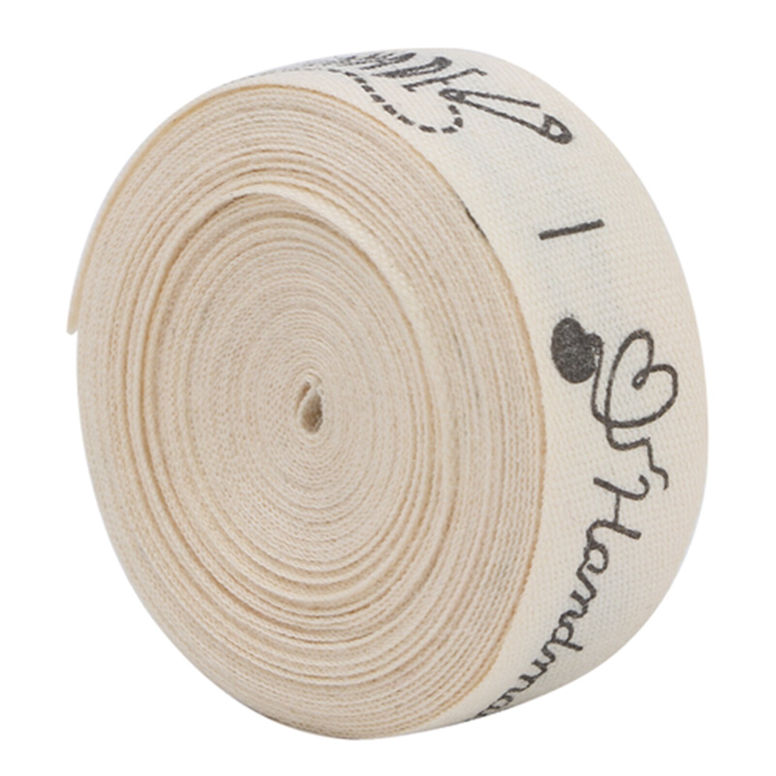 Натуральная хлопковая ручная лента лента 1,5 см для подарочной упаковки (#4)