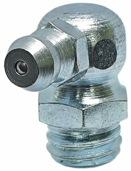 H3 M10x1.5 (2.12 90 Ц6) уп. 10 шт. Пресс-масленка (тавотница) оцинк. сталь DIN71412 / ГОСТ19853-74 MasloSmenka 010306-10