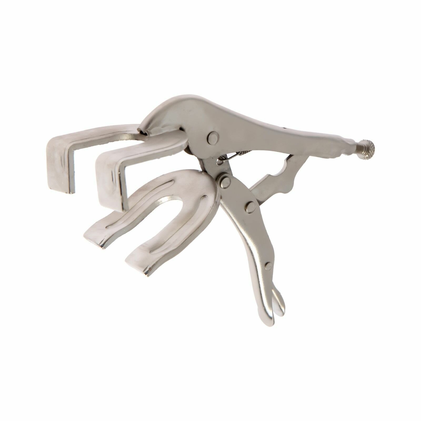 Зажим ручной тундра, двойной точечный захват, с фиксатором, 250 мм