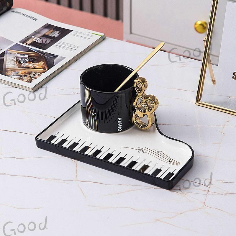 Чашка для чая "музыка", 200 мл, 1 шт