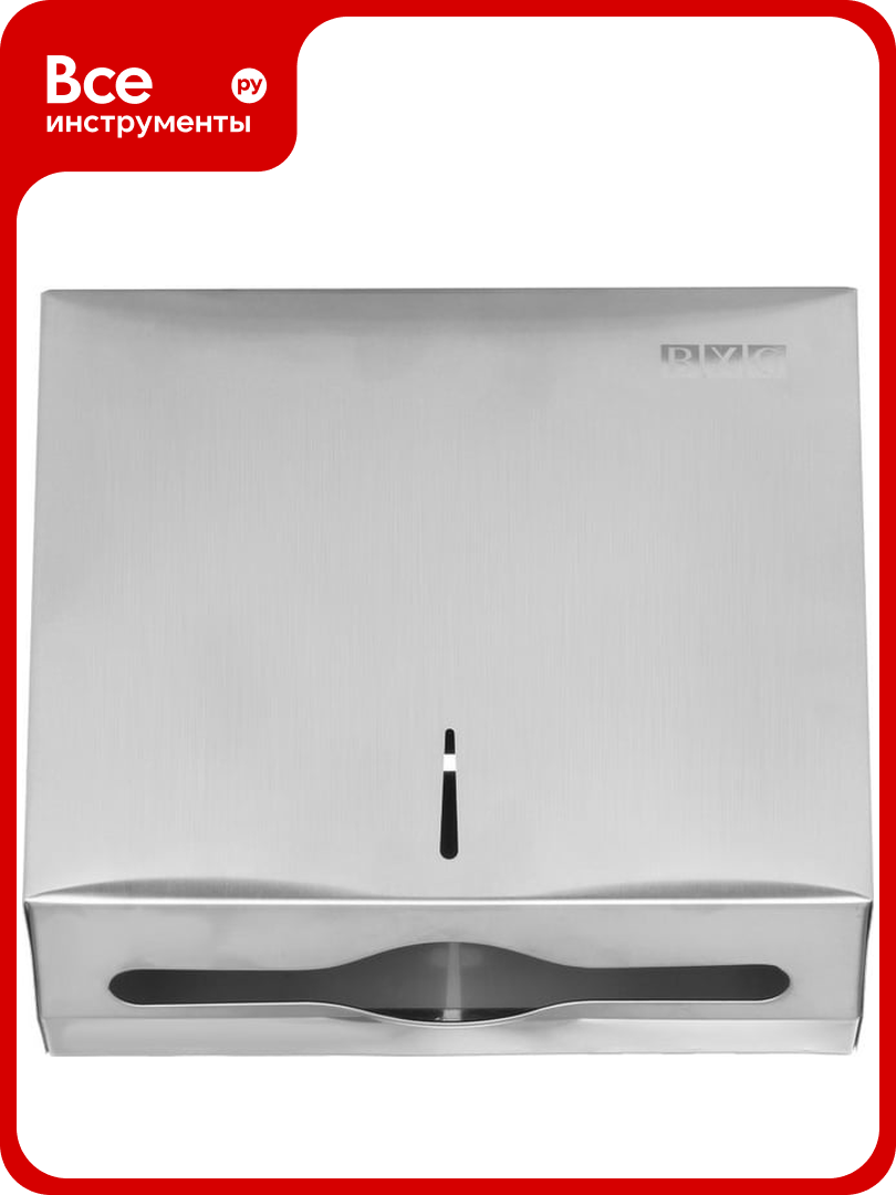 Диспенсер для полотенец V сложения BXG PD-5003 А, нержавеющая сталь 1748784, 275x210x85, 85 мм