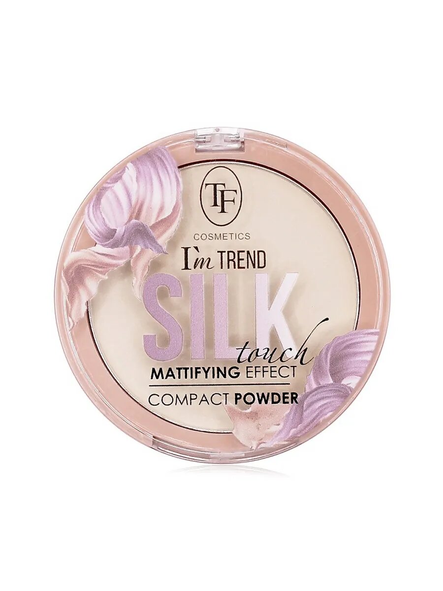 Triumph Пудра компактная Silk Touch I'm Trend тон 01 слоновая кость