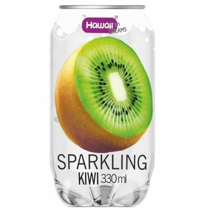 Газированный напиток Hawaiian Dreams SPARKLING - Киви, 0,33 х 12 шт