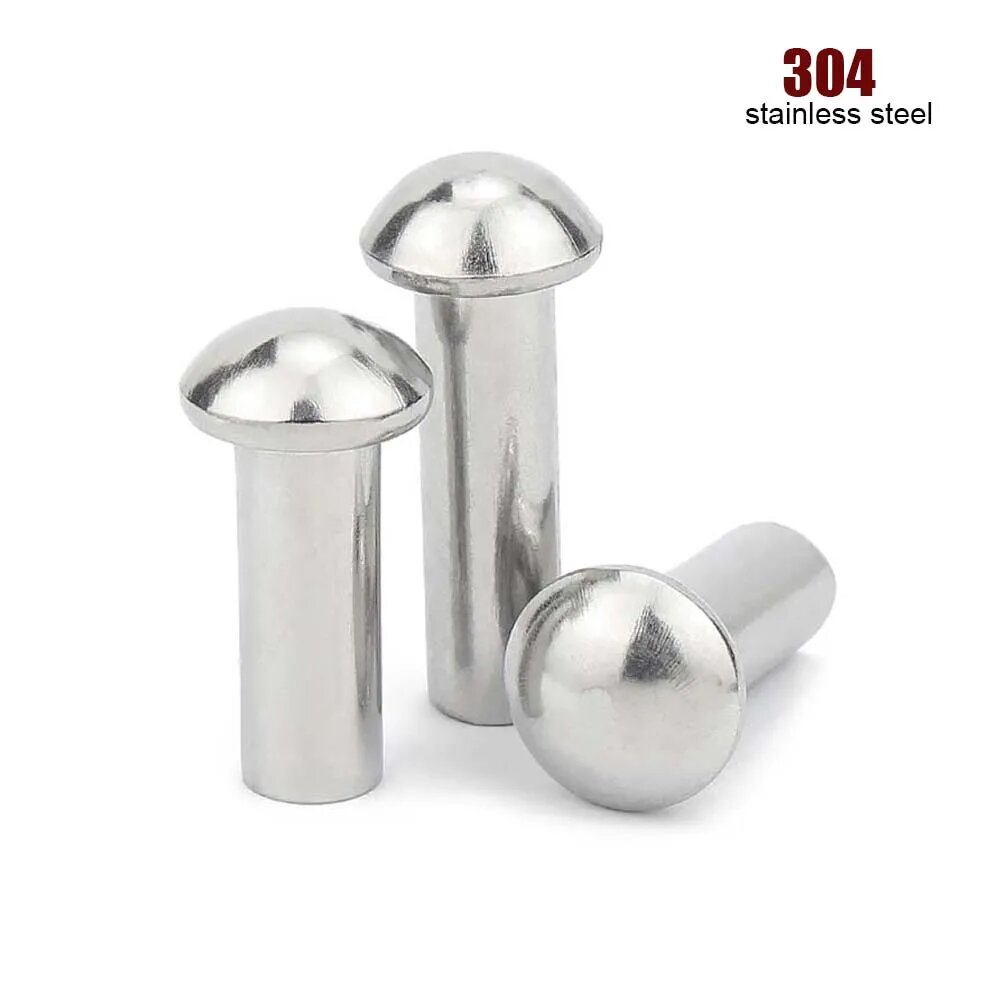 Заклепки TINGGOO из нержавеющей стали, 50шт, M1.4 x 5mm