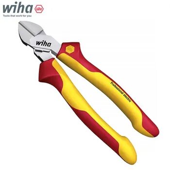 Wiha 43335 Изолированные диагональные плоскогубцы 1000 В VDE Professional Electric с боковыми кусачками DynamicJoint 160 мм