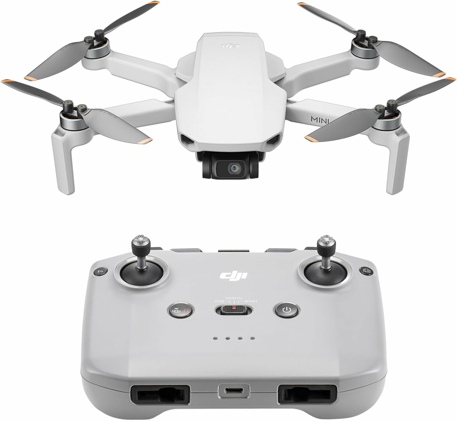 Квадрокоптер DJI Mini 4K Camera Drone Combo White ( Белый ) камера
