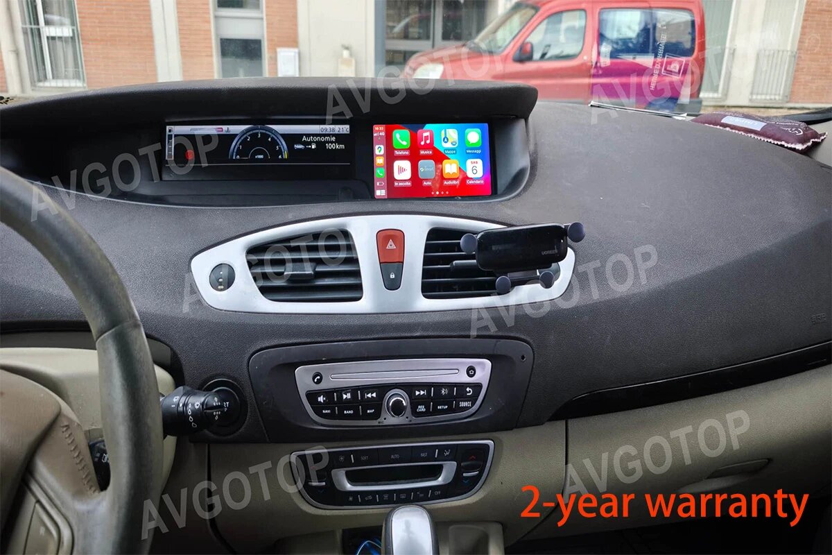 OEM автомобильный стерео мультимедийный плеер для Renault Grand Scénic 3 2009-2016 GPS CarPlay 7 "сенсорный экран без DVD-погрузчика WIFI BT MP3 FM 4G 64GB 8 Core