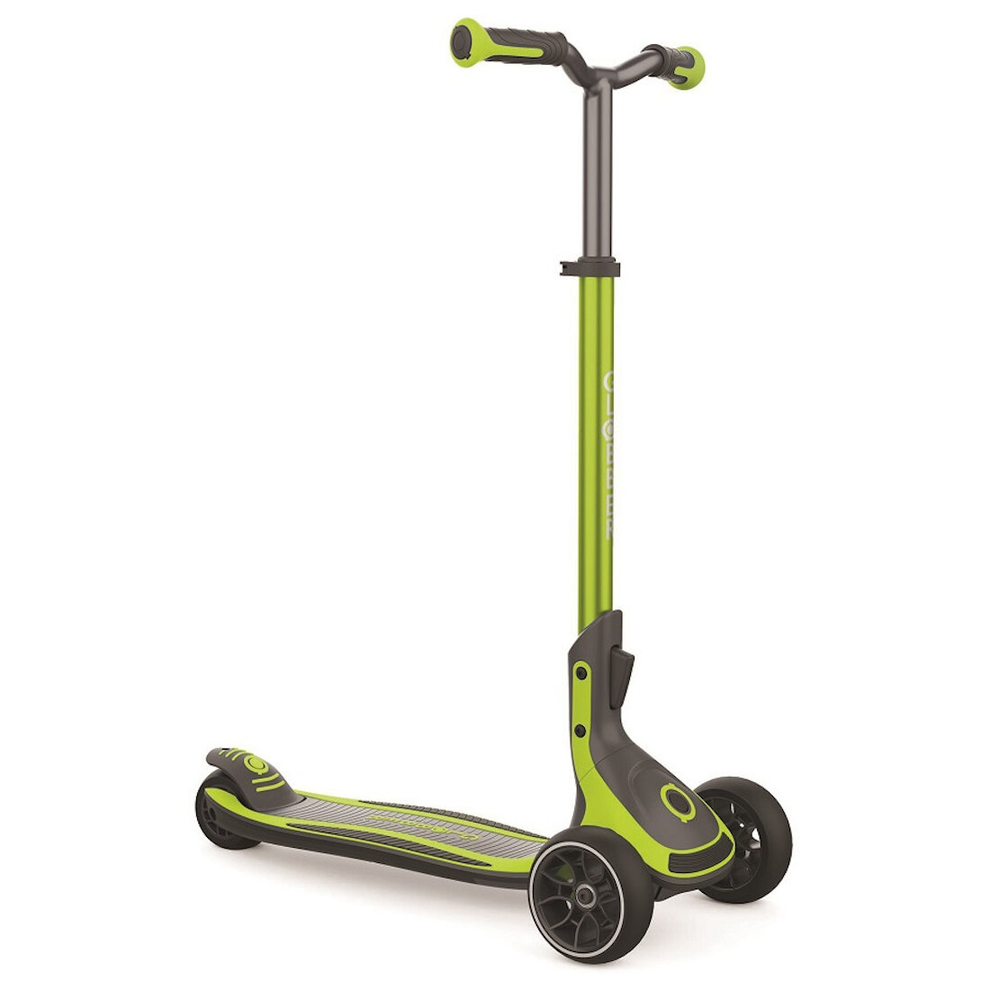 Взрослый 3-х колесный самокат "Globber Ultimum", до 100кг - Green