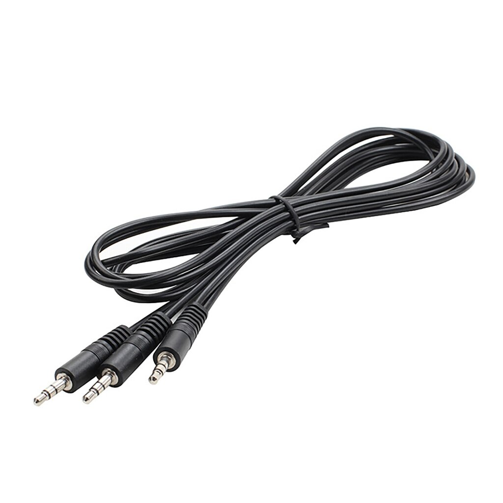 Аудиокабель 3,5 мм от штекера к двойному аудиокабелю 3,5 мм one point two-1,5 м