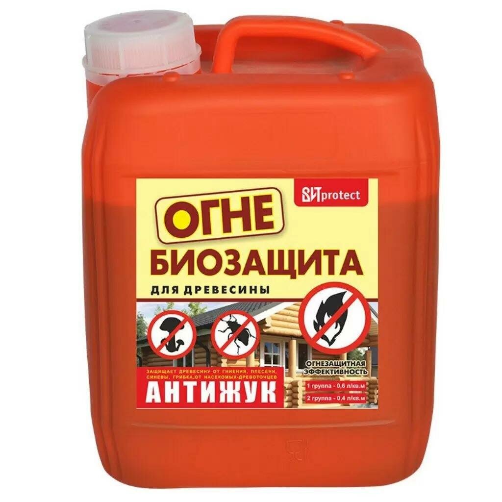 Пропитка ВИТ "Protect", Огнебиозащита, 10 л